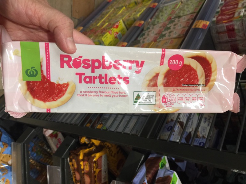 Woolworths Raspberry Tartlets - 1Source