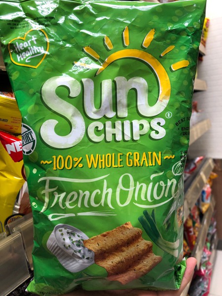 Sunchips French Onion Flavored Whole Grain Snacks - 1Source
