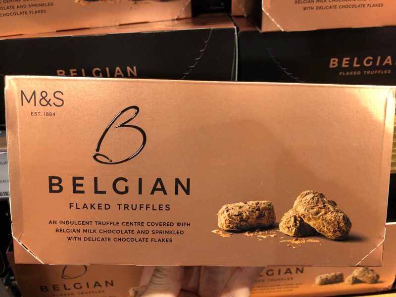 M&S Belgian Flakes Truffles - 1Source
