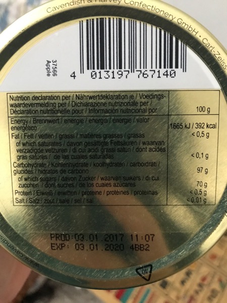 Cavendish & Harvey Apple Drops - 1Source