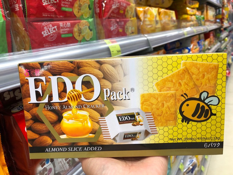 EDO Honey Almond Cracker - 1Source