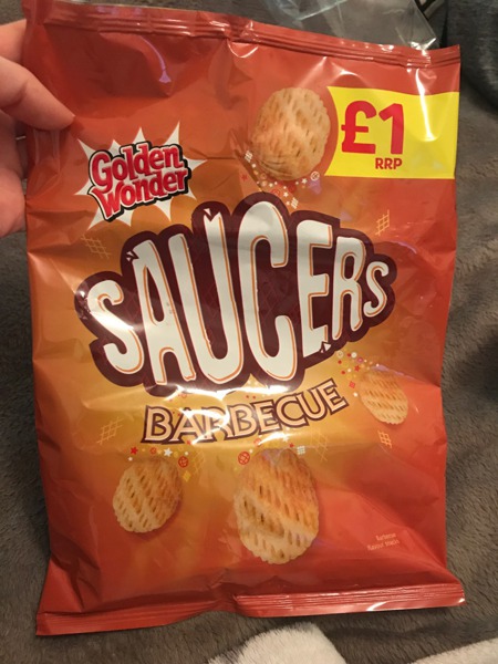 Golden Wonder Saucers Barbecue - 1Source