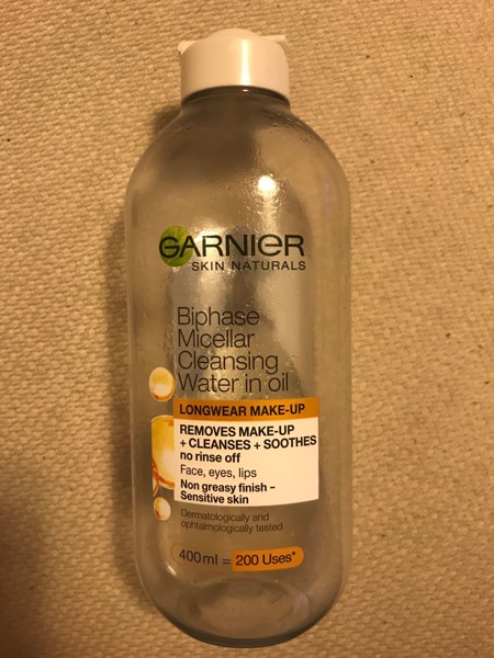 Garnier Skin Naturals Biphase Micellar Cleansing Water In Oil - 1Source