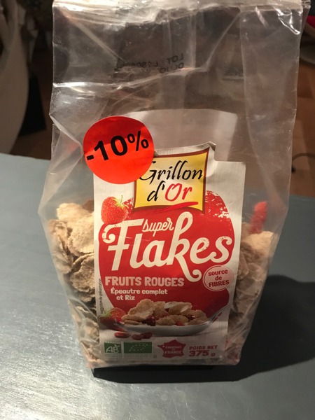 Grillon D'Or Super Flakes Fruits Rouges - 1Source