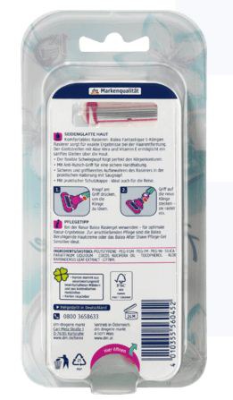 Balea Fantastique 5-Blades Razor - 1Source