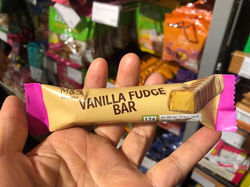 M & S Vanilla Fudge Bar - 1Source