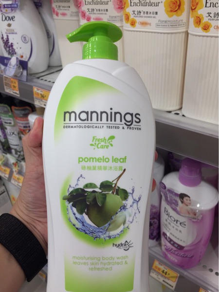 Mannings Pomelo Leaf Moisturising Body Wash 萬寧 碌柚葉精華沐浴露 - 1Source