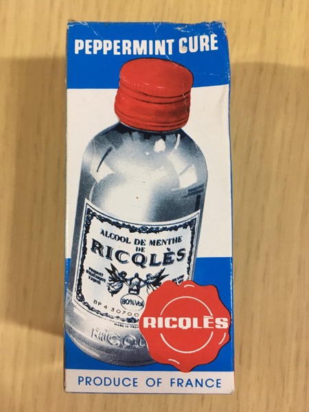 Ricqles Alcool De Menthe Peppermint Cure 法國雙飛人 葯水 - 1Source