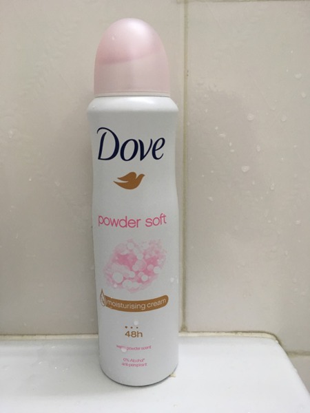 Dove Powder Soft 1/4 Moisturising Cream 48H Antiperspirant Warm Powder ...