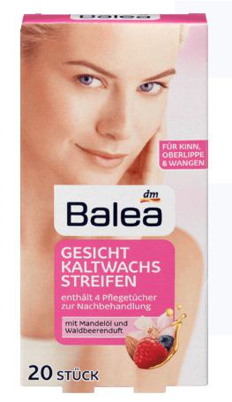 Balea Cold Wax Strips Face - 1Source