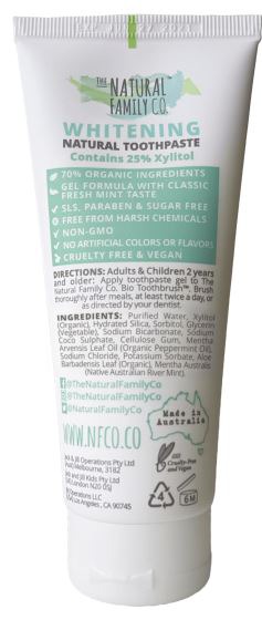 Nfco Whitening & Glow Natural Toothpaste Native Revermint - 1Source