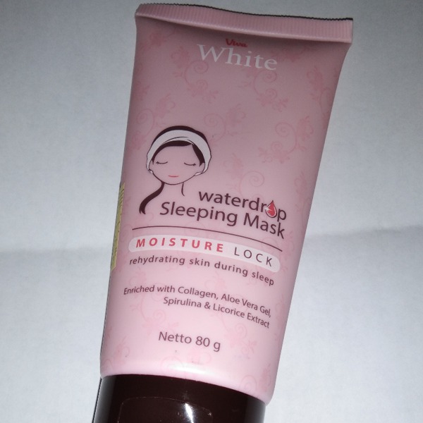 Viva White Waterdrop Sleeping Mask Moisture Lock - 1Source
