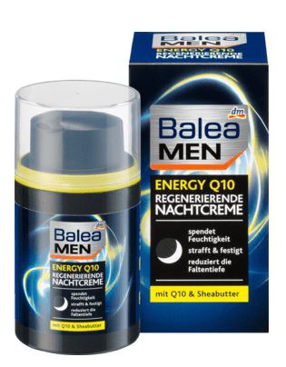 Balea MEN Night Cream Energy Q10 Regenerating - 1Source