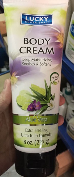 Lucky Body Cream Aloe Vera - 1Source