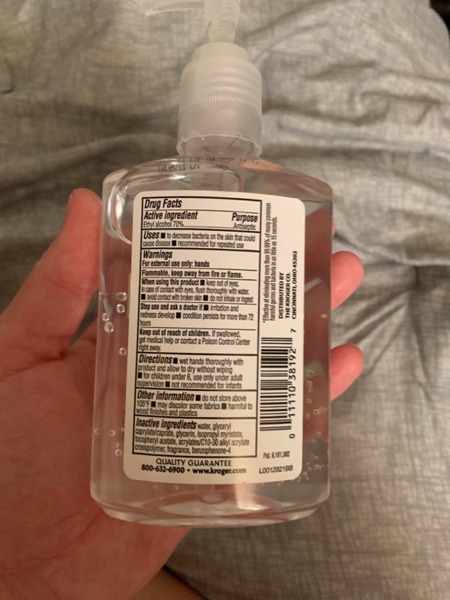 Kroger Original Scent Hand Sanitizer - 1Source