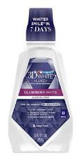 Crest 3D White Glamorous White Multi-Care Whitening Rinse, 16Fl Oz ...