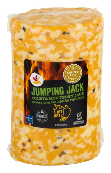 Ahold Jumping Jack Cheese Colby & Monterey Jack With Jalapeno Peppers ...