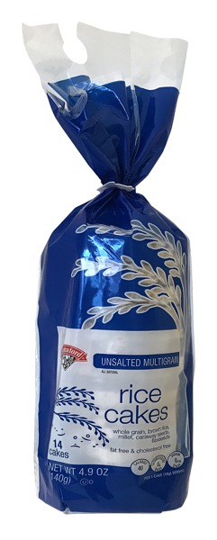 Hannaford Unsalted Multigrain Rice Cakes - 1Source