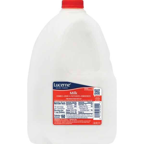 Lucerne Dairy Farms MILK - 1Source