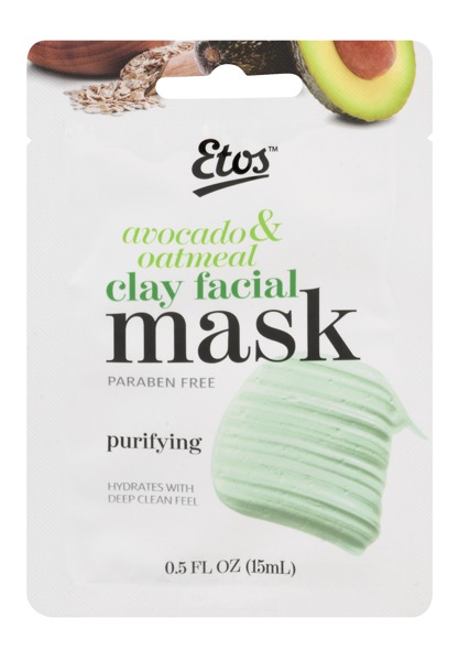 Etos Purifying Clay Facial Mask Avocado & Oatmeal - 1Source