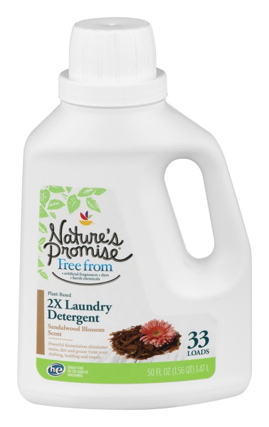 Nature'S Promise 2X Laundry Detergent Sandalwood Blossom - 1Source