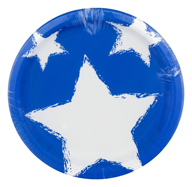 Smart Living Lunch Paper Plates Rustic Chic Americana - 1Source