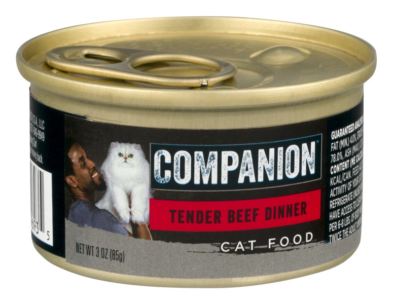 Companion Cat Food Tender Beef Dinner - 1Source