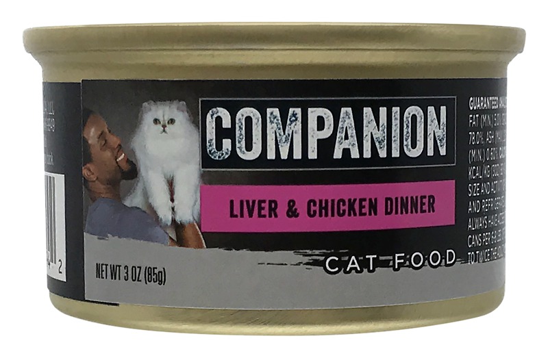 Companion Cat Food Liver & Chicken Dinner - 1Source