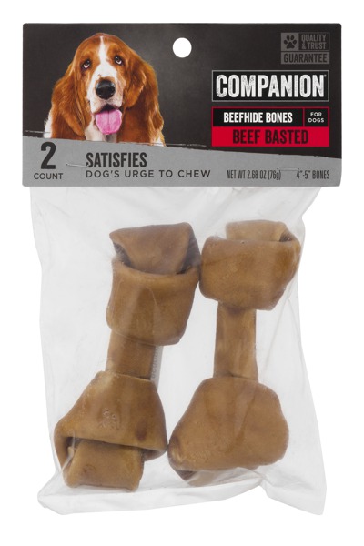 Companion Beefhide Bones - 1Source