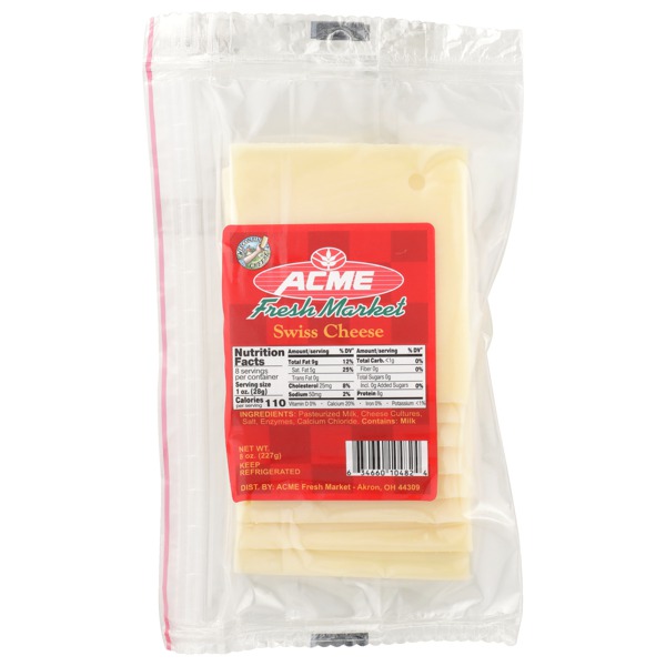 Acme Fresh Market SWISS CHEESE - 1Source