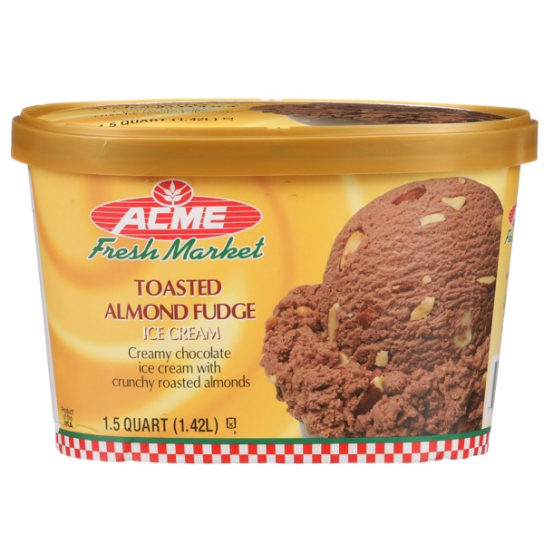 Acme Fresh Market Creamy Chocolate Ice Cream With Crunchy Roasted ...