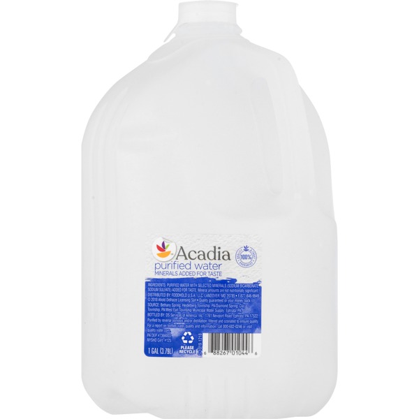 Acadia Water Purified - 1Source