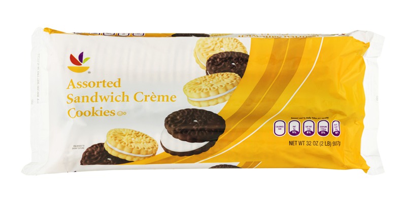 Ahold Assorted Sandwich Creme Cookies - 1Source
