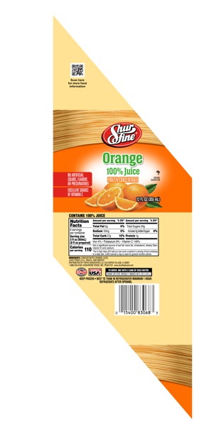 Shurfine 100% ORANGE JUICE FROZEN CONCENTRATE - 1Source