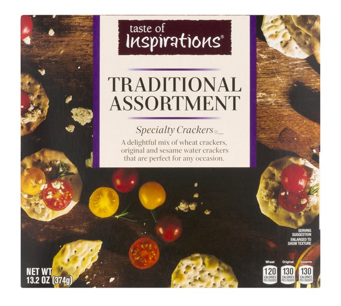 Taste Of Inspirations Traditional Assortment Specialty Crackers - 1Source
