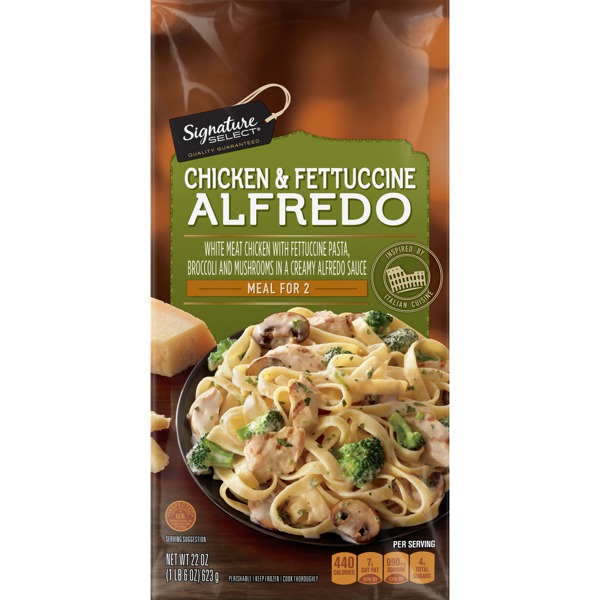 Signature Select CHICKEN & FETTUCCINE ALFREDO - 1Source