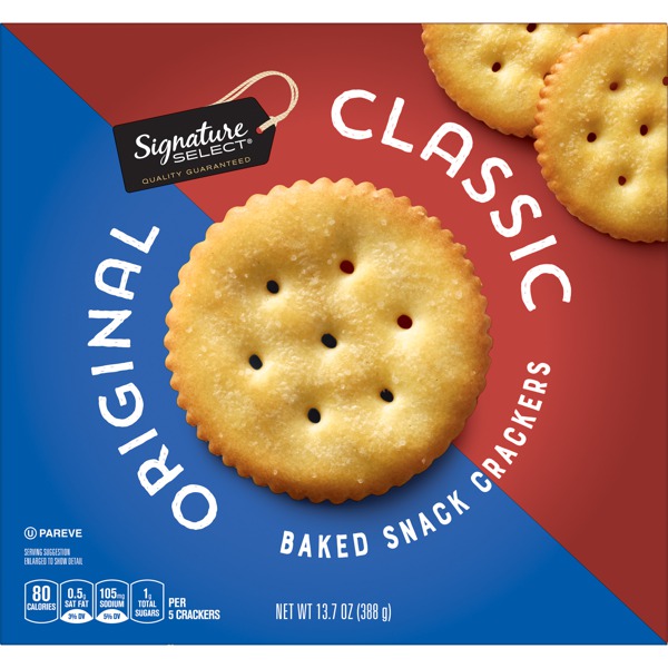 Signature Select ORIGINAL CLASSIC BAKED SNACK CRACKERS - 1Source