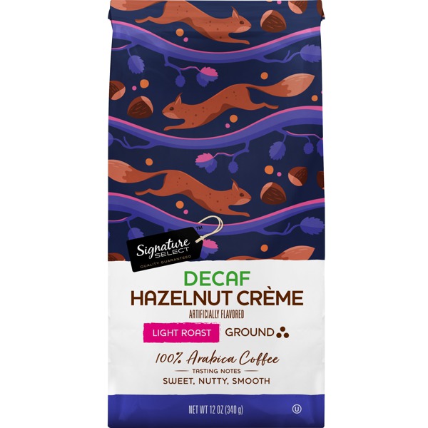 Signature Select DECAF HAZELNUT CREME 100% ARABICA COFFEE - 1Source