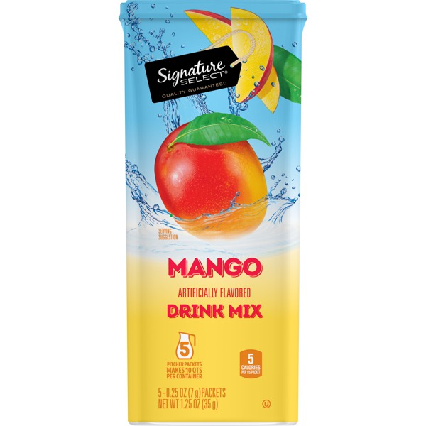 Signature Select MANGO DRINK MIX - 1Source