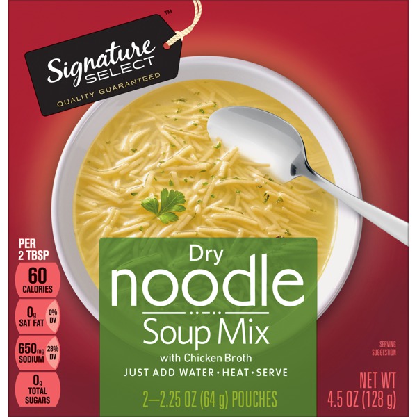 SOUP MIX WITH CHICKEN BROTH - 1Source