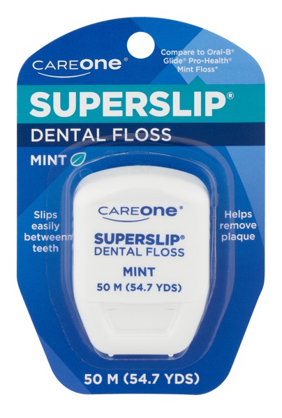 Careone Superslip Dental Floss Mint - 1Source