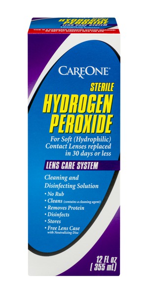 Careone Sterile Hydrogen Peroxide Lens Care System - 1Source