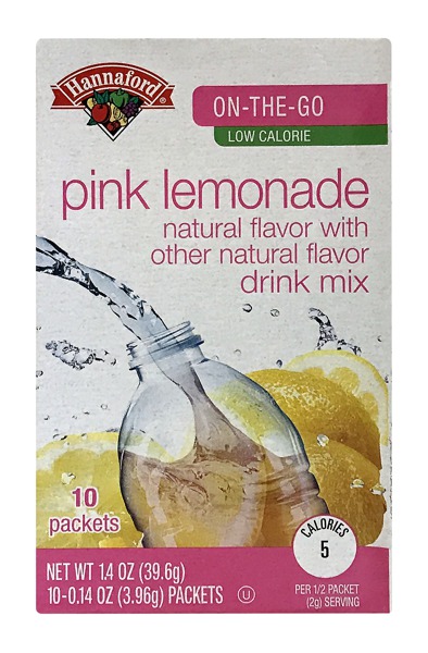 Hannaford Pink Lemonade Drink Mix - 1Source