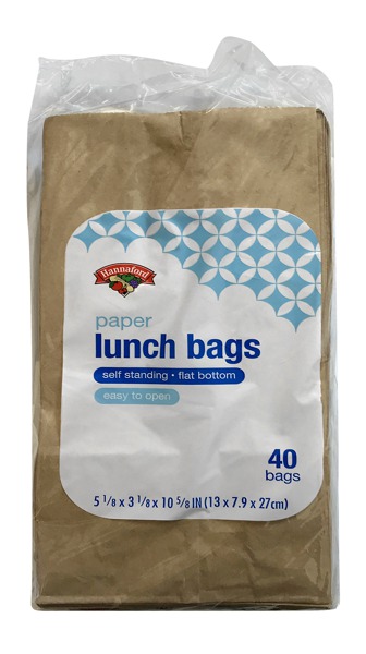 Hannaford Paper Lunch Bags - 1Source