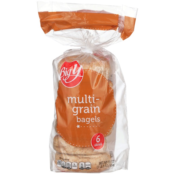 Big Y MULTI-GRAIN BAGELS - 1Source