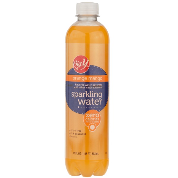 ORANGE MANGO FLAVORED SPARKLING WATER BEVERAGE - 1Source