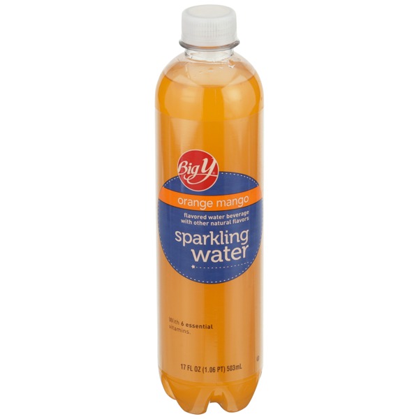 Orange Mango Sparkling Water - 1Source