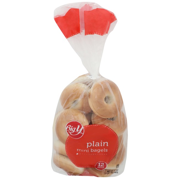 Plain Mini Bagels - 1Source