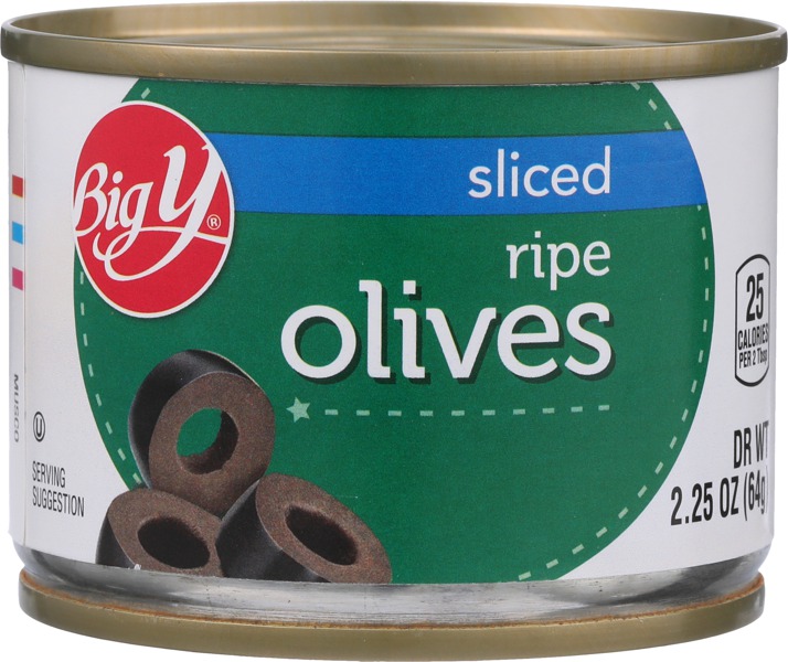 Big Y Sliced Ripe Olives - 1Source