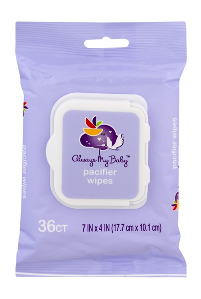 Always My Baby Pacifier Wipes - 36 CT - 1Source